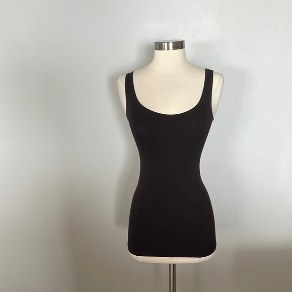 Theory | Tops | Theory Brown Stretch Tank | Poshmark
